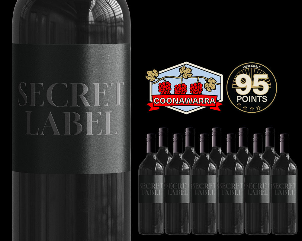 12 Pack - 95pt Secret Label Coonawarra Shiraz 2021 – Dozen Deals